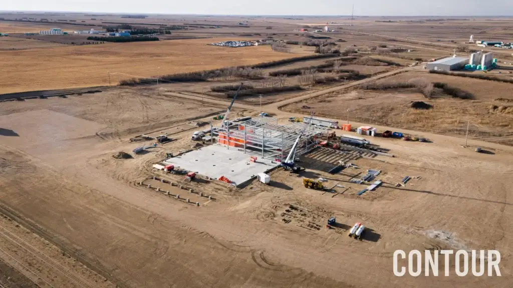 Flax Facility Precast Concrete Slab Construction - Contour Developments